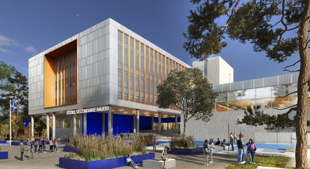École secondaire Anjou | UN Architecture Inc.