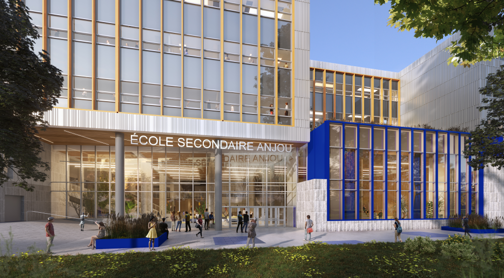 École secondaire Anjou | UN Architecture Inc.